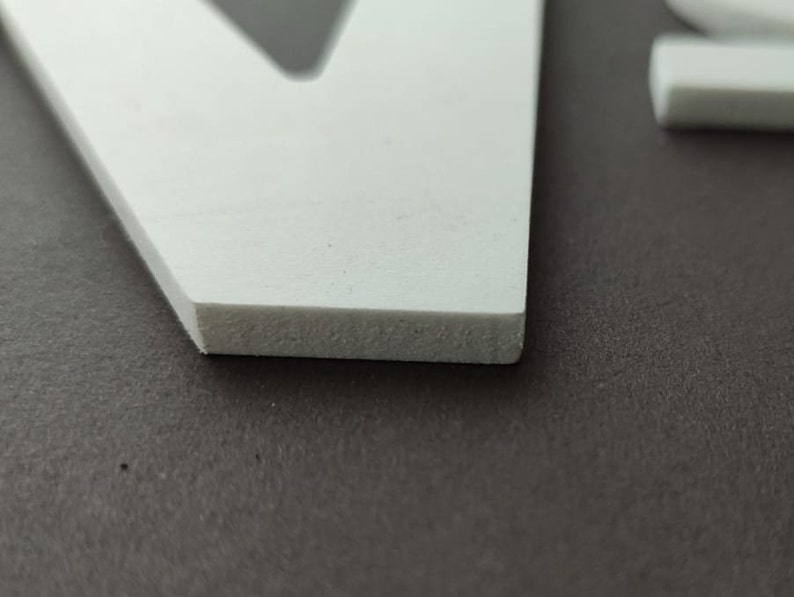 House Number Sign Modern House No. Letters House Address | Etsy