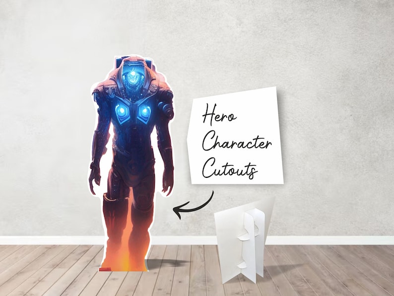 Character Cutouts, Character Cardboard, Anime Cut Outs, and Party Signs ...