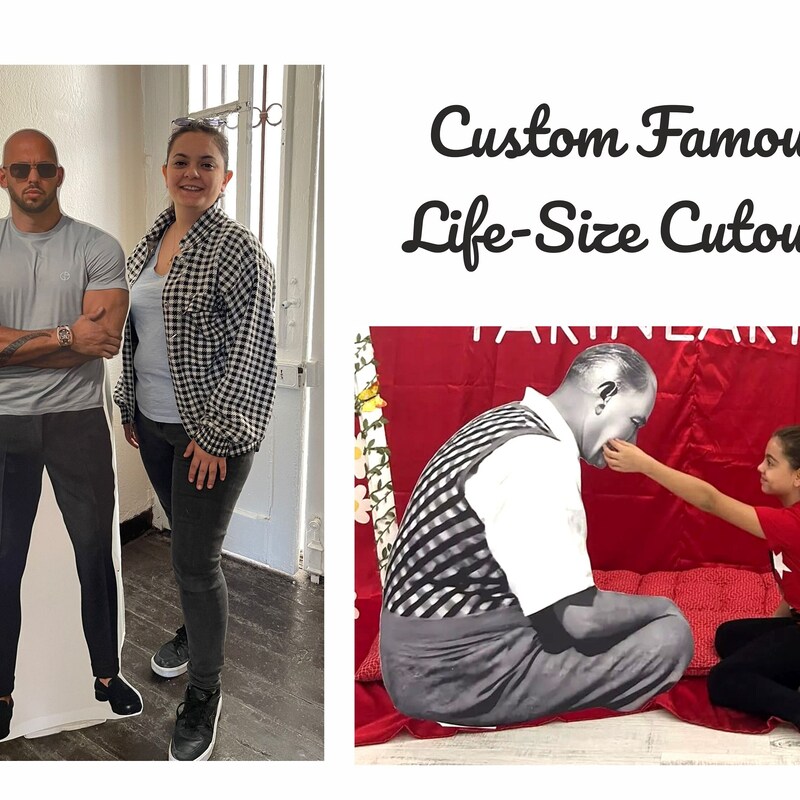 Cardboard Cutout - Etsy