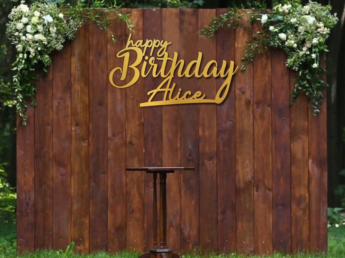 Happy Birthday Sign Happy 1st Birthday Sign Happy Birthday - Etsy
