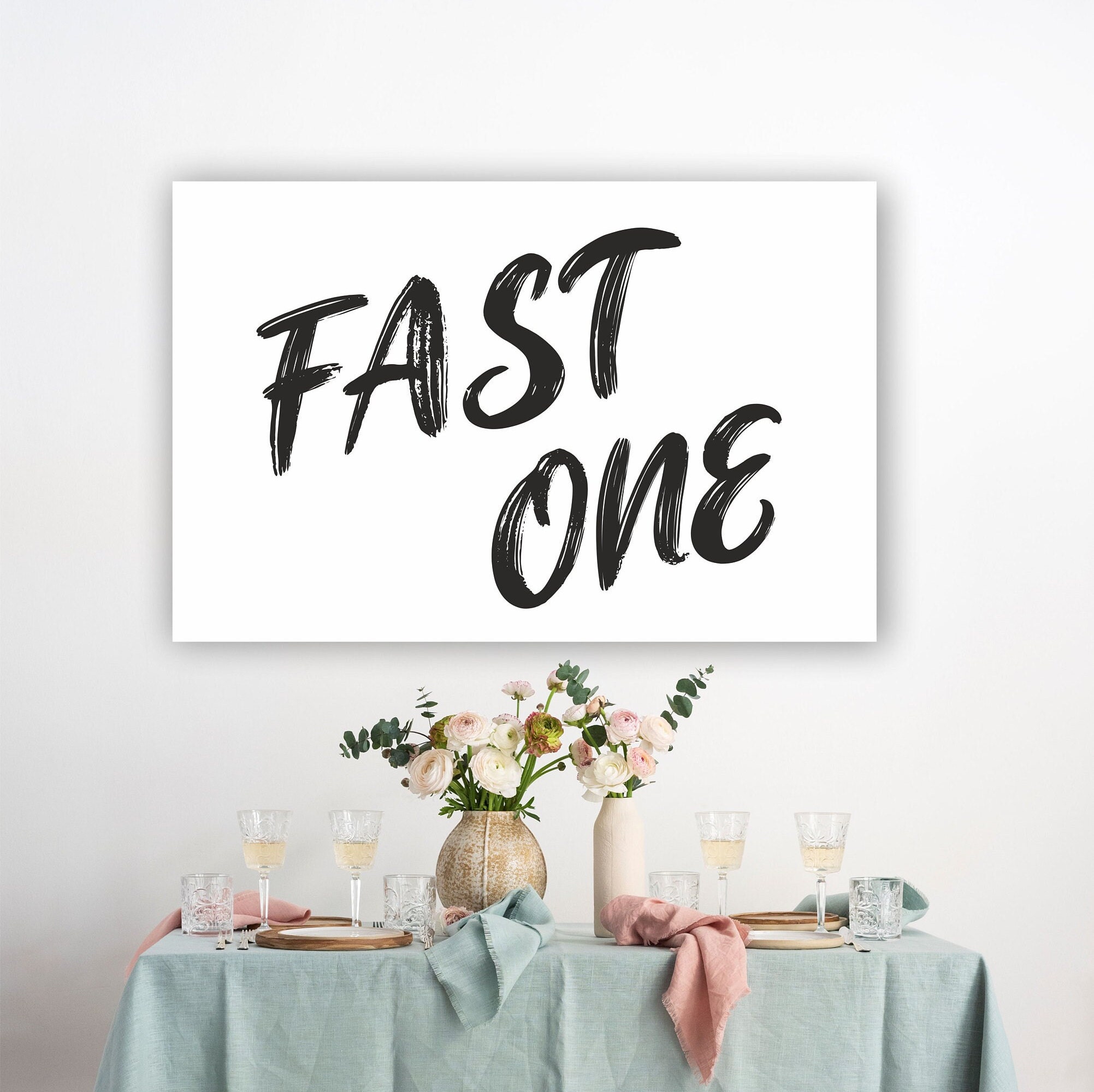 Fast One Birthday Backdrop Banner Fast One Birthday - Etsy