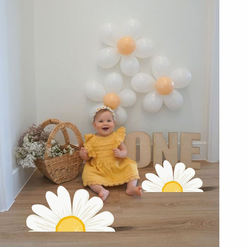 Daisy Cutouts Daiys Birthday Party Decor Daisy Backdrop - Etsy