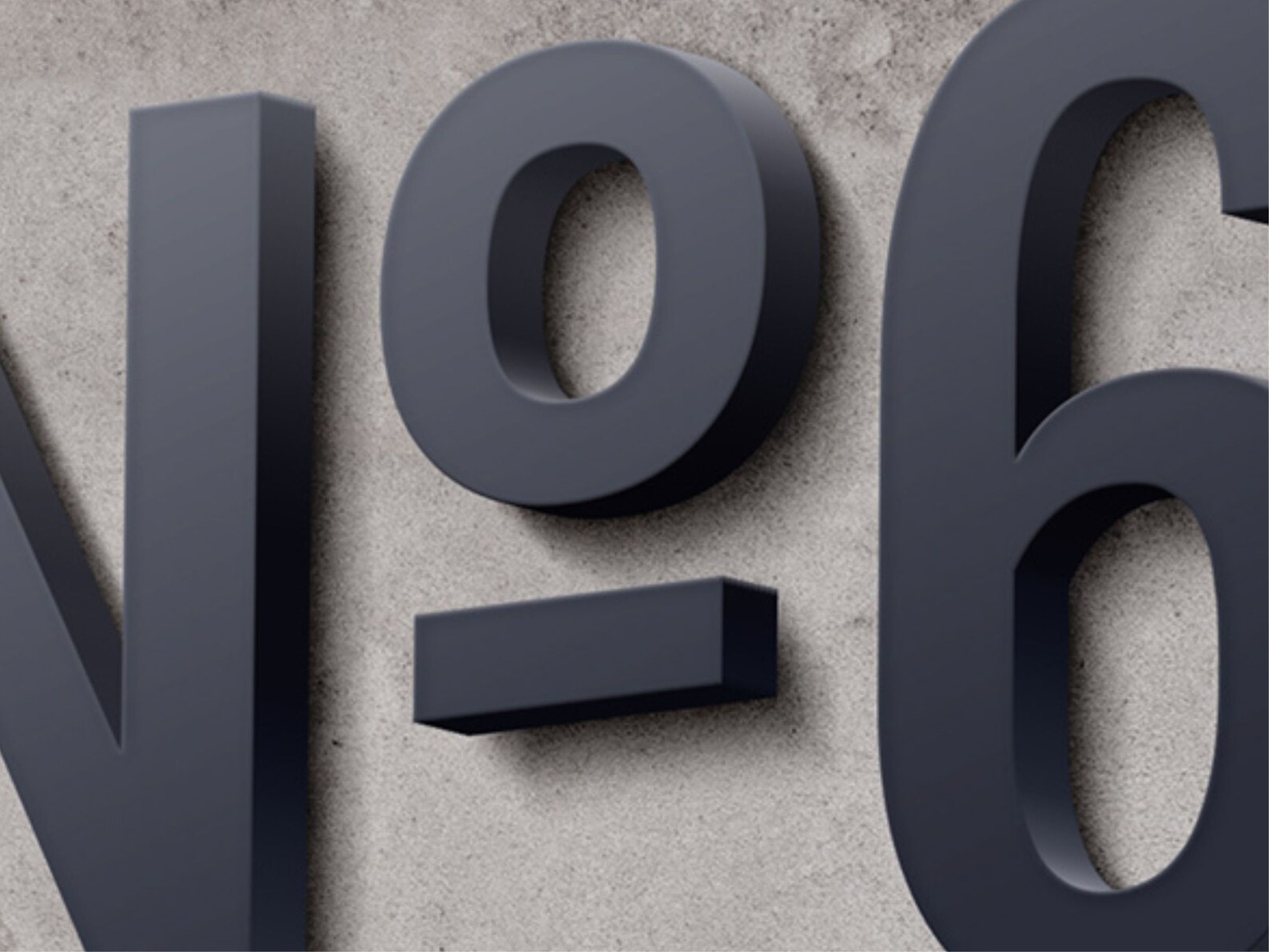 House Number Sign, Modern House No. Letters, House Address Number ...
