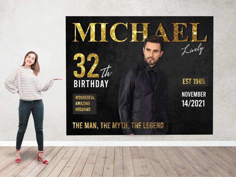 Custom Magazine Cover Birthday Backdrop Magazine Cover - Etsy