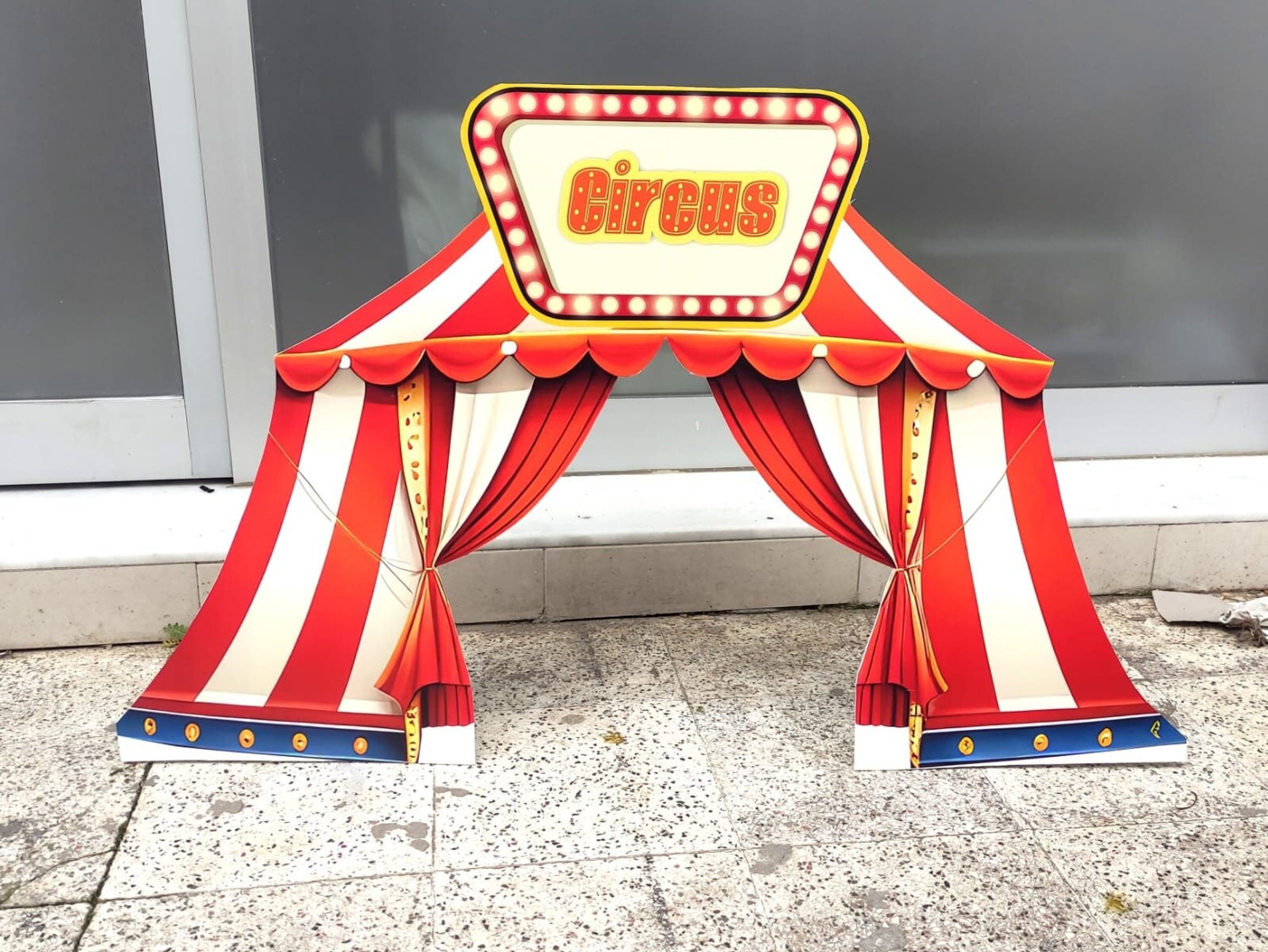 6FT Circus Props , Carnival Party Decorations, Circus Archway Circus ...