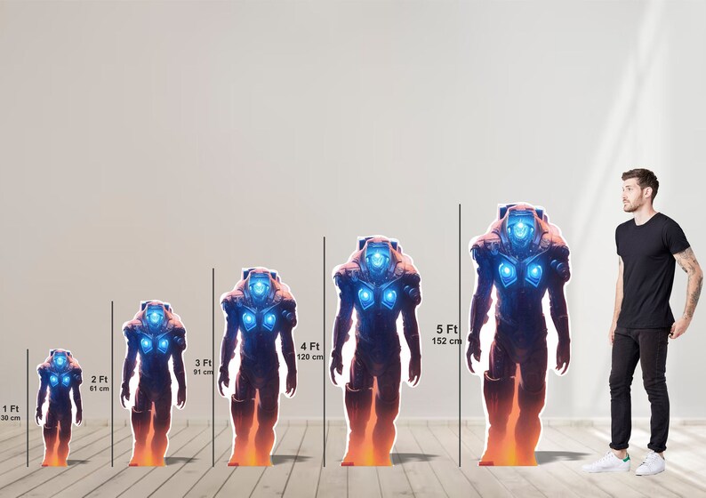 Character Cutouts Character Cardboard Anime Cut Outs and - Etsy