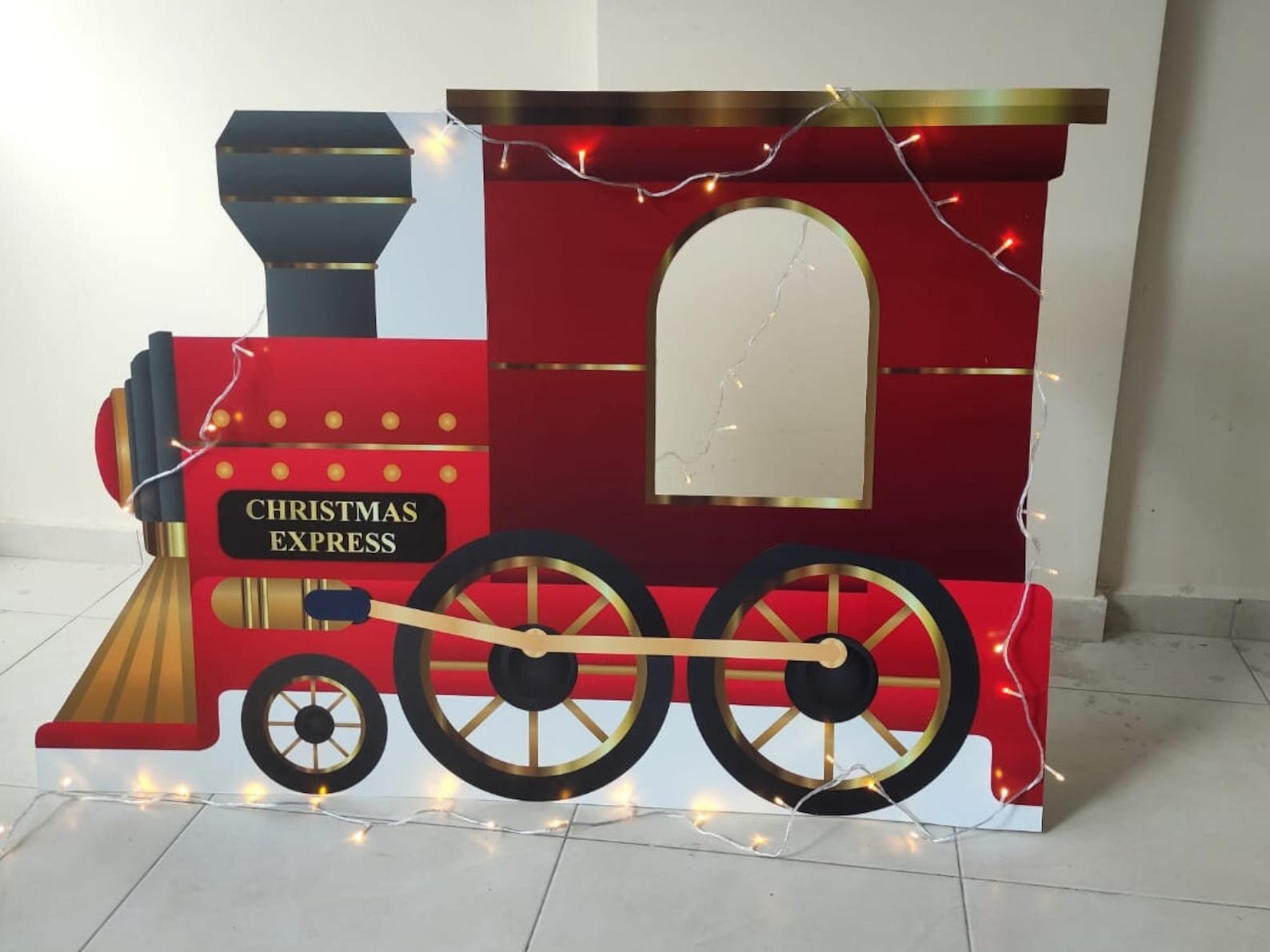 Custom Train Express Photo Booth Cutout, Christmas Train Cutout, Train ...