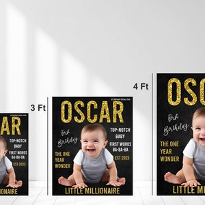 1st Custom Magazine Cover Props, Baby Fashion Magazine Cover, Magazine ...