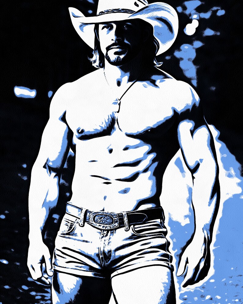 Gay Male Art Print Limited Edition Etsy