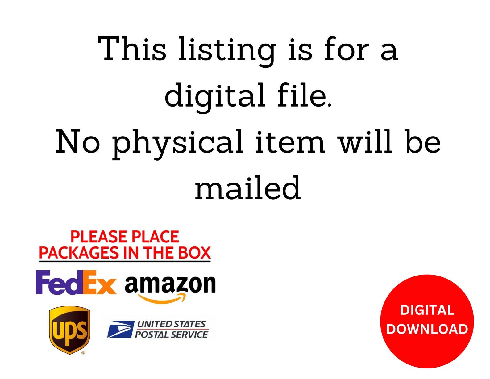 Leave Packages Here Sign Printable | Delivery Drop off Sign | Instant ...
