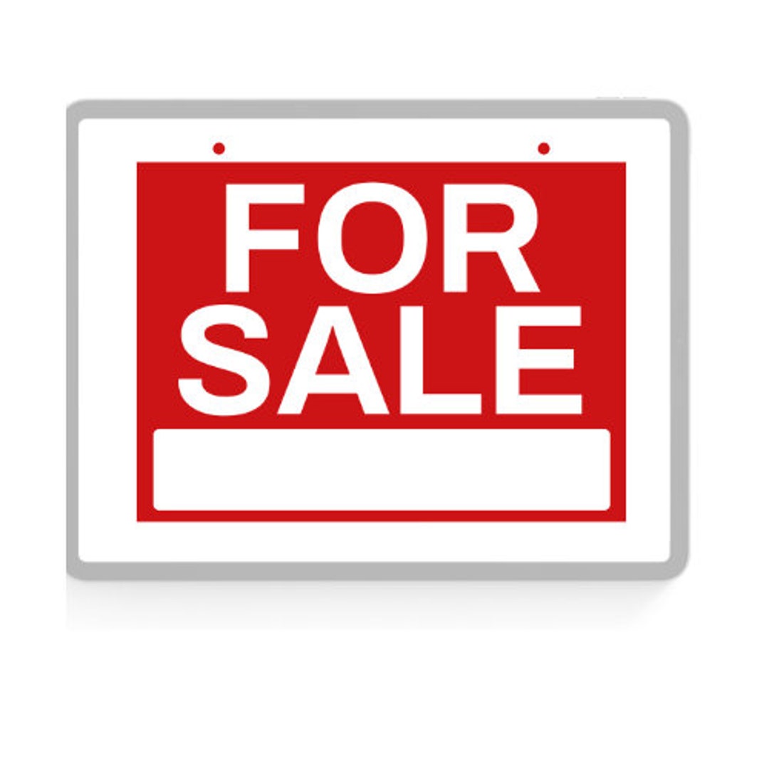 For Sale Sign - Digital Download - US Letter & A4 PDF Files - Etsy UK