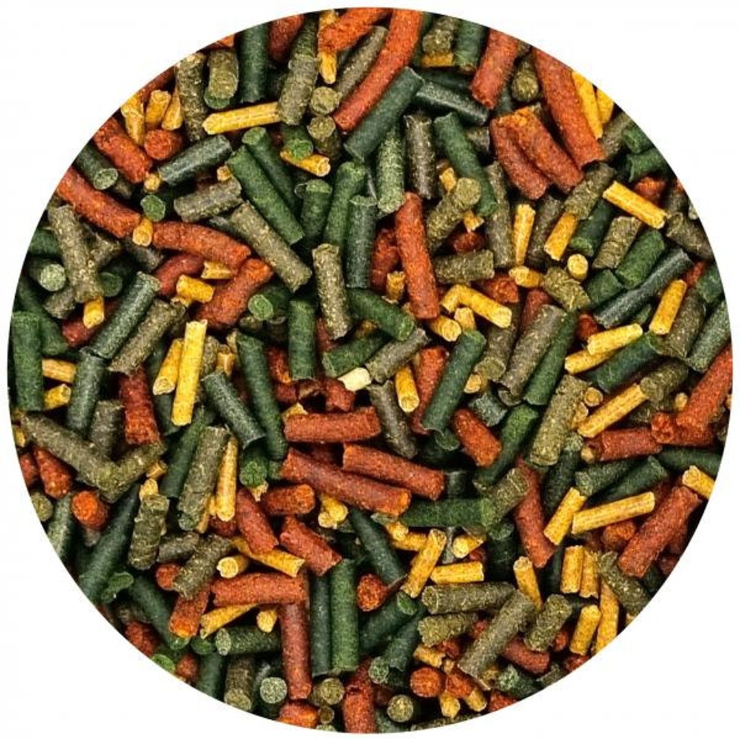 9,98eur/100g Mixed Sticks 50g for Shrimp / Pellets Feed Nettle, Pepper ...