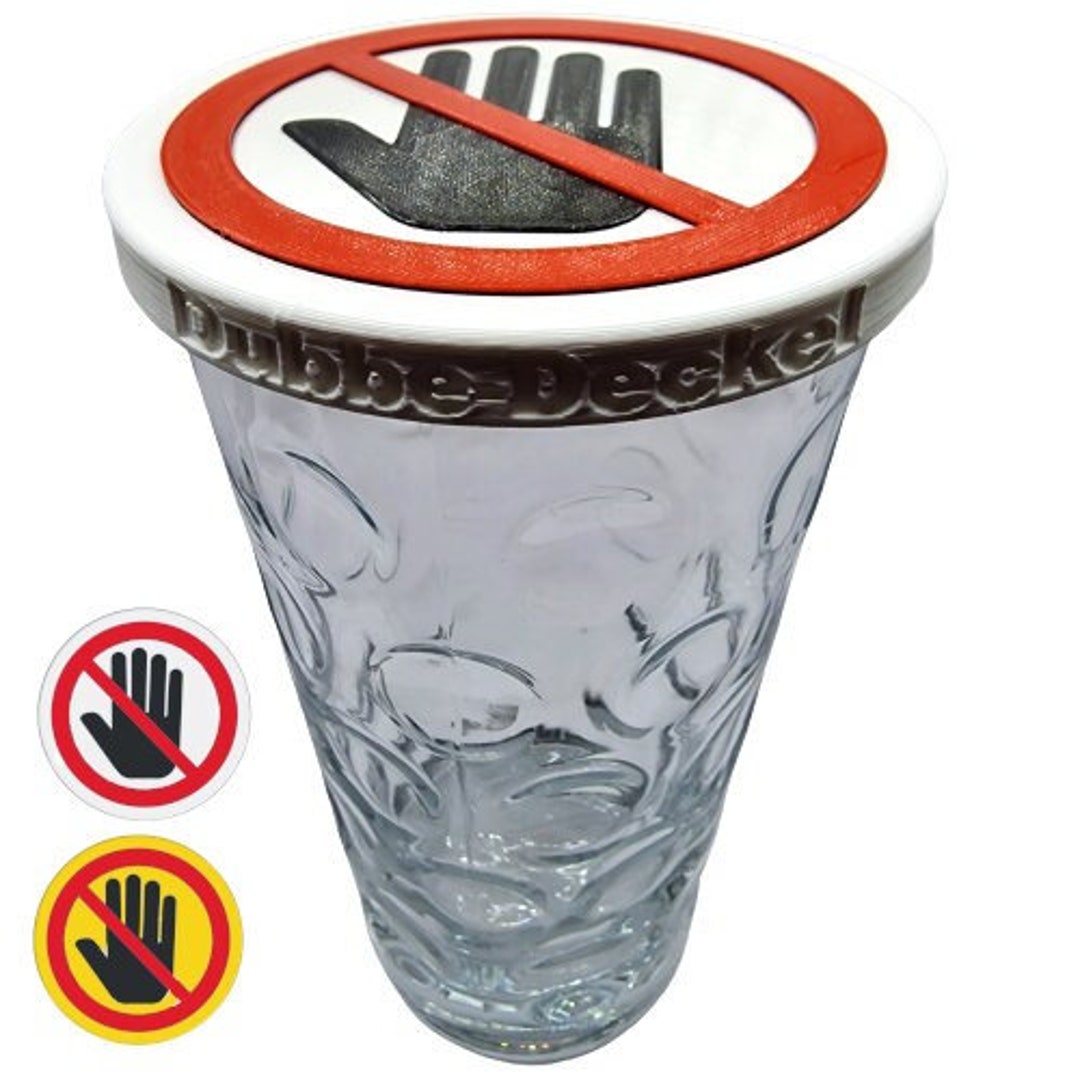 Dubbe Lid fingers Away / Dubbe Schorle Cover Glass Pfalz Lid Protection ...
