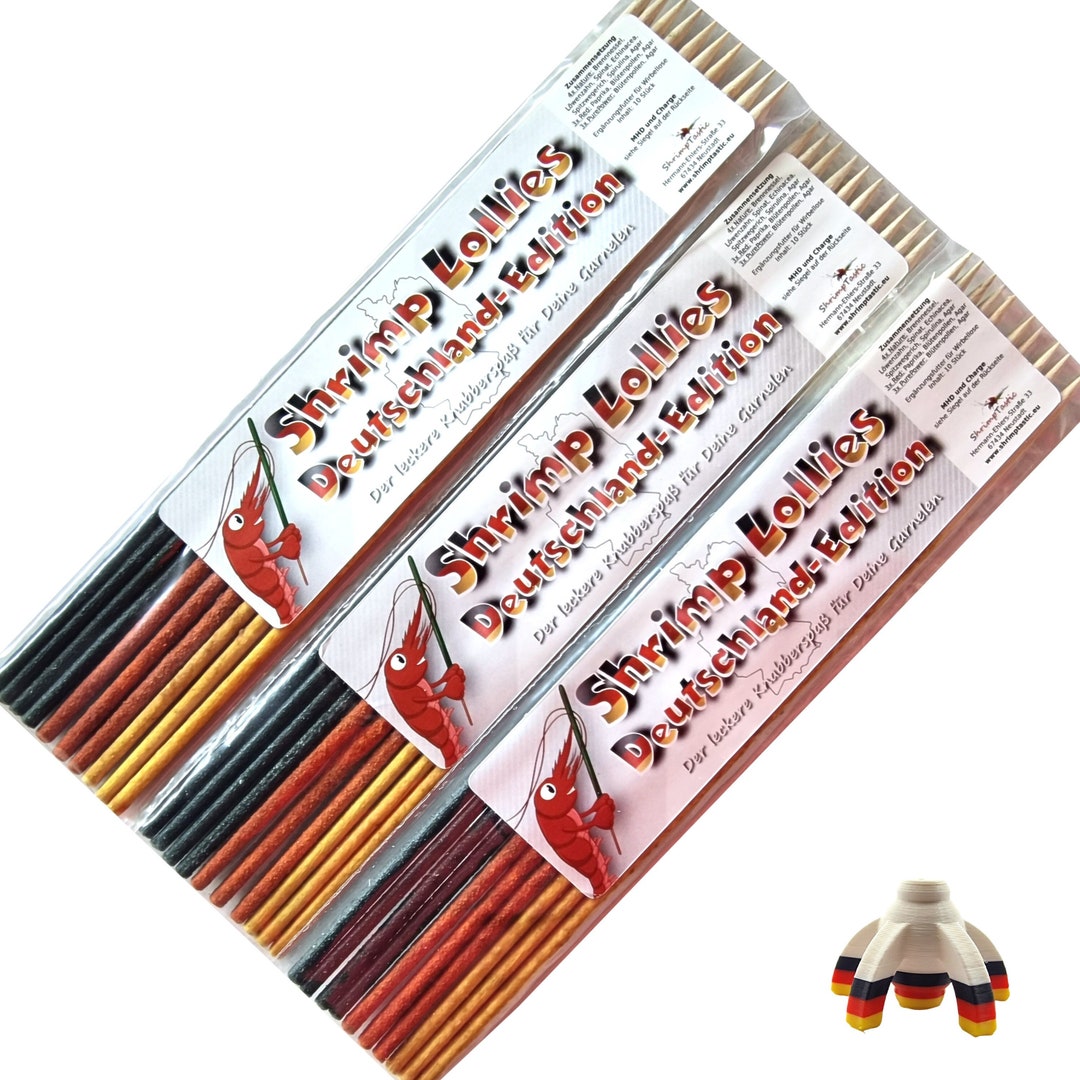 Shrimp-lollies Germany Mix Holder 2 3x10 Pieces Shrimp Lollies Food ...