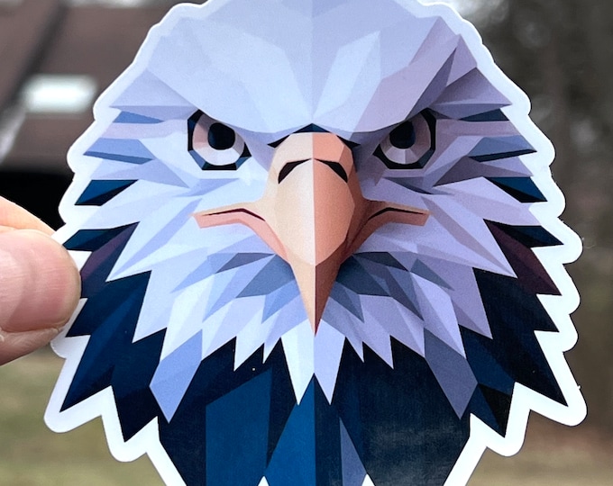 Bald Eagle Sticker - Etsy