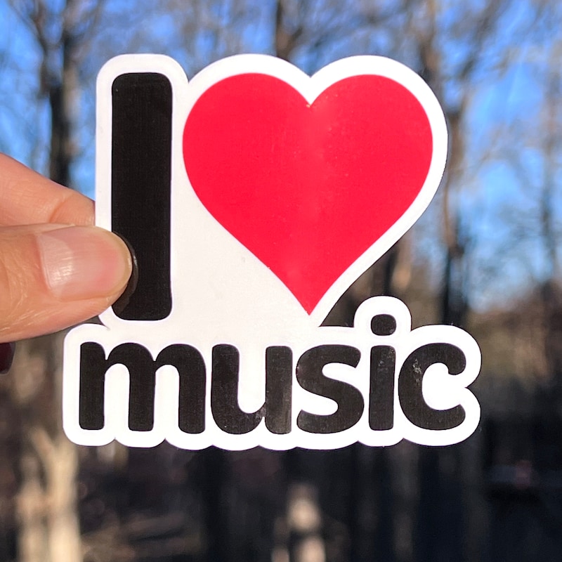 Music Sticker - Etsy