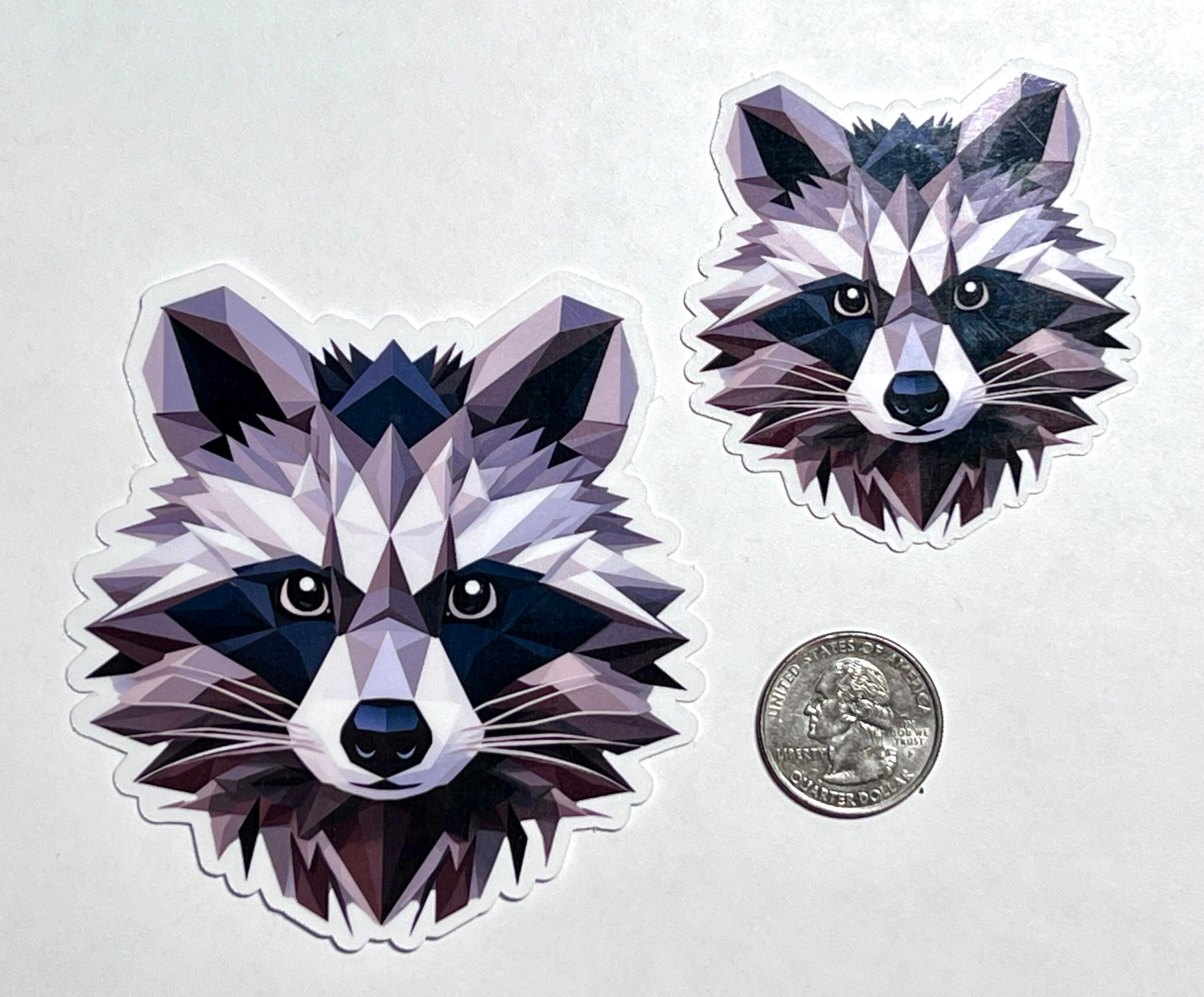 Raccoon Sticker Trash Panda Vinyl Sticker Wilderness Gift Raccoon Lover ...
