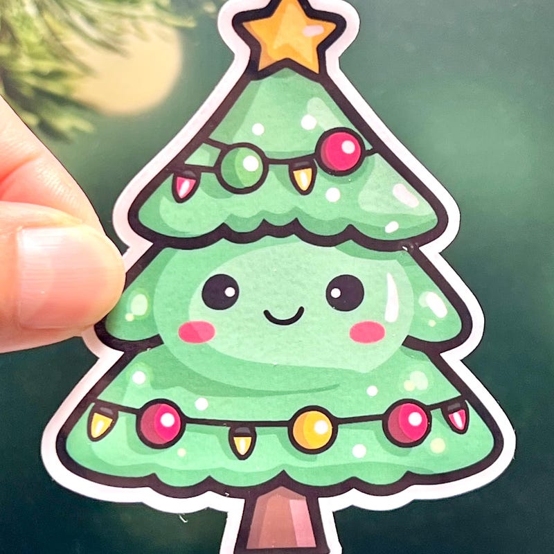 Tree Sticker - Etsy