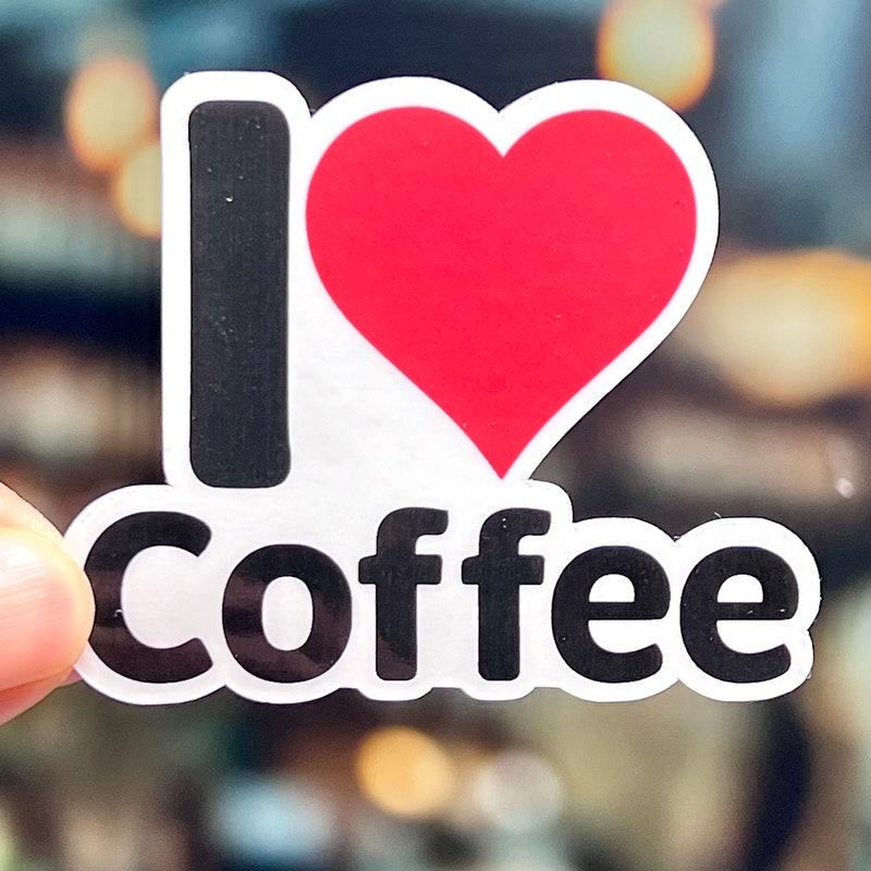 Coffee Vinyl Stickers - Etsy