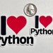 I Heart Python Vinyl Sticker: Learn to Code Gift - Etsy