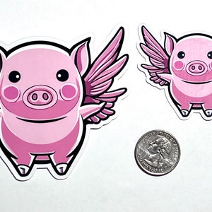 Flying Pig Sticker | Cincinnati Flying Pig Decal | Waterproof Vinyl ...