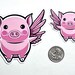 Flying Pig Sticker Cincinnati Flying Pig Decal Waterproof Vinyl Sticker ...