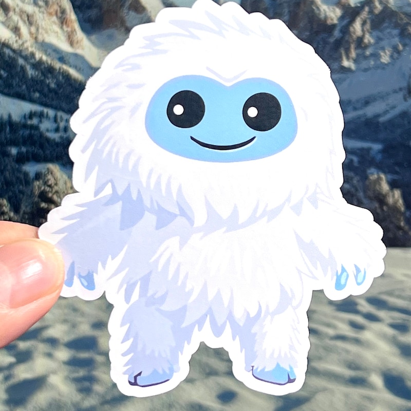 Kawaii Yeti - Etsy