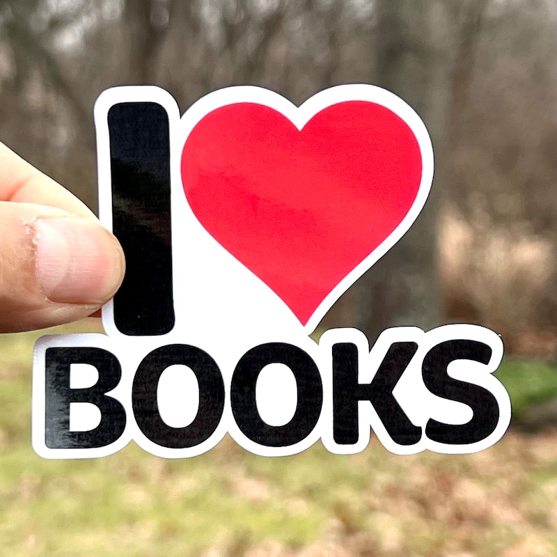 I Love Books - Etsy