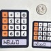 Upside-down Calculator Sticker Saying "hello" | Retro Calculator | Math ...
