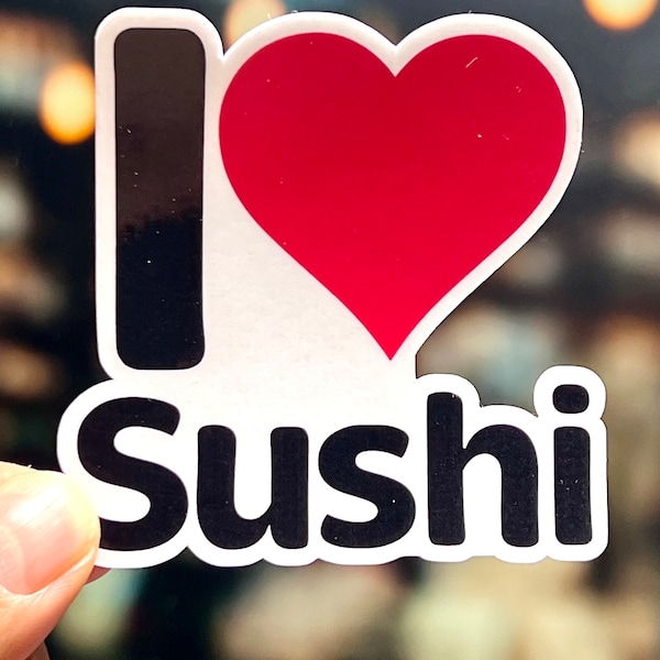 I Love Sushi - Etsy
