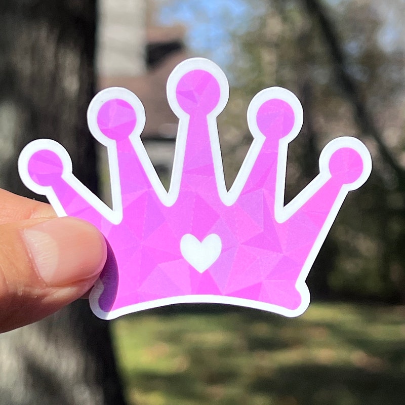 Crown Sticker - Etsy