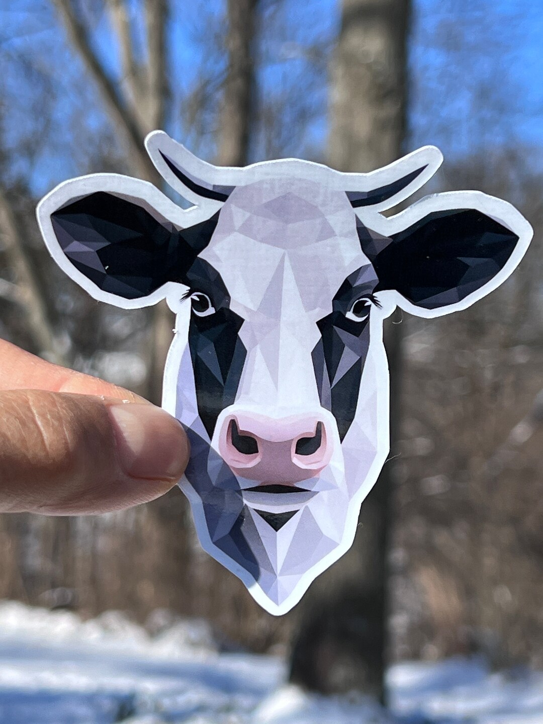 Cow Sticker | Cow Cattle Vinyl Sticker | Dairy Farmer Gift | 4H Club ...