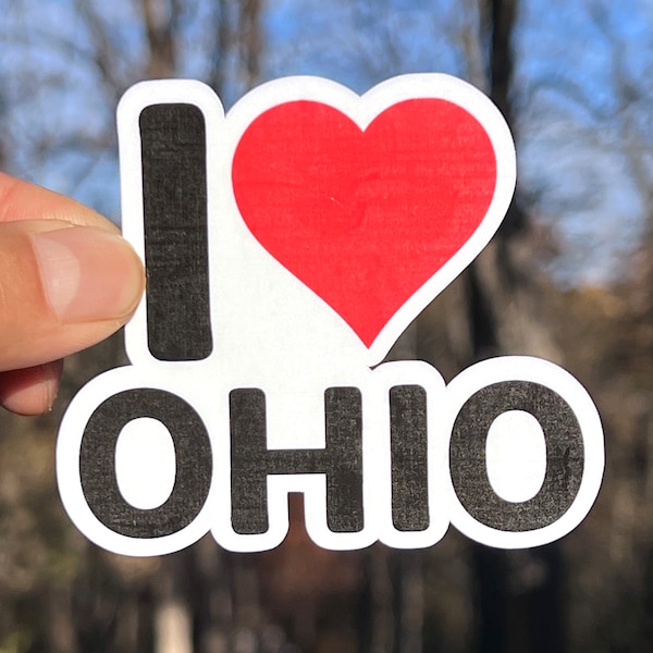 I Love Ohio - Etsy