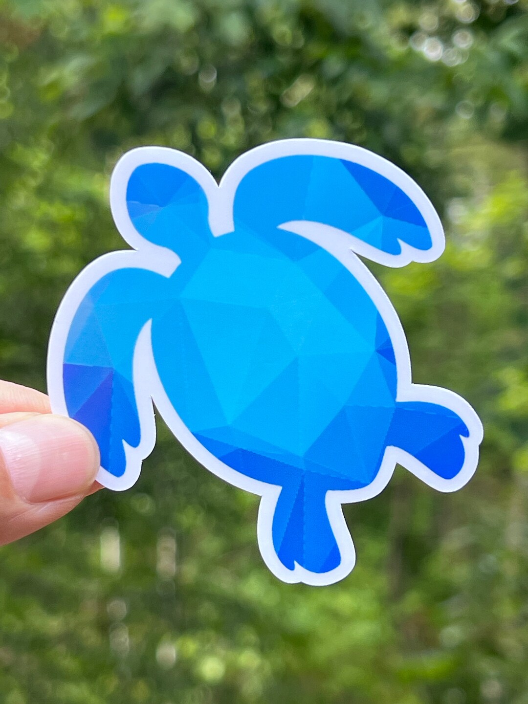 Sea Turtle Sticker | Ocean Turtle Decal| Turtle Lovers Gift ...