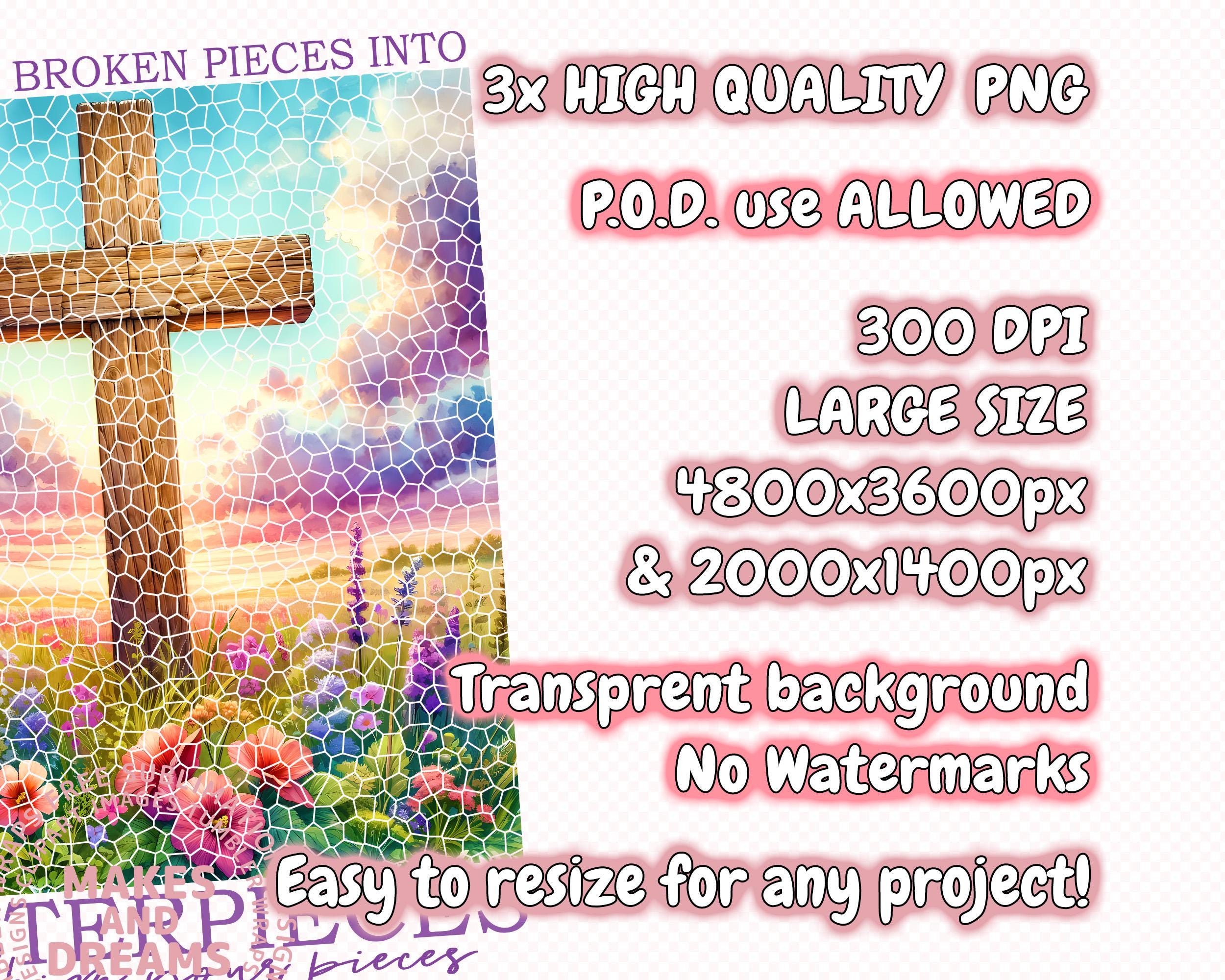 God's Masterpiece PNG God Turns Broken Pieces Into Masterpieces PNG ...