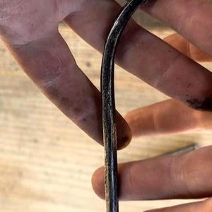 Hand Forged Hair Pin - Etsy