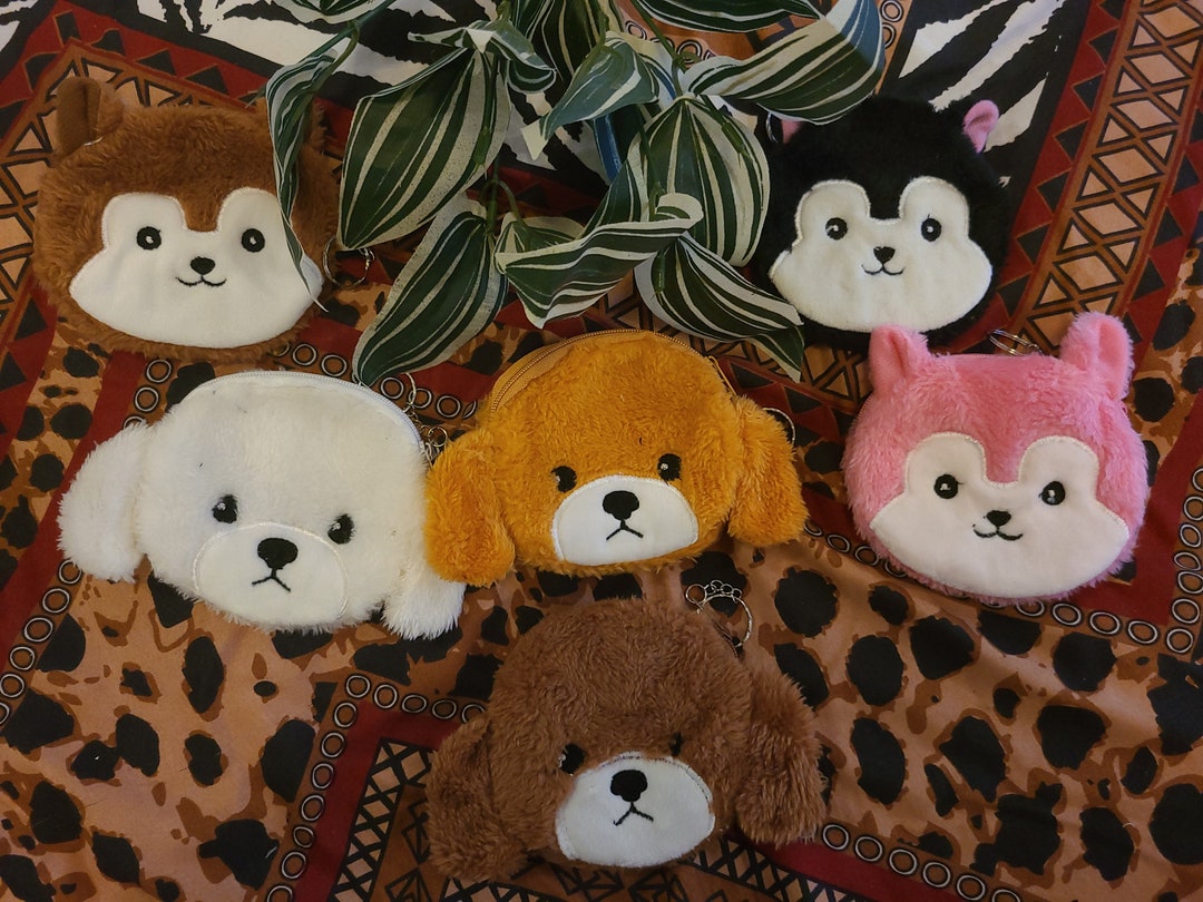 Kids/adult Fuzzy Animal Coin Purse - Etsy