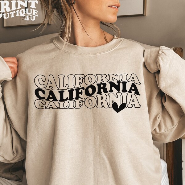 California T Shirt - Etsy