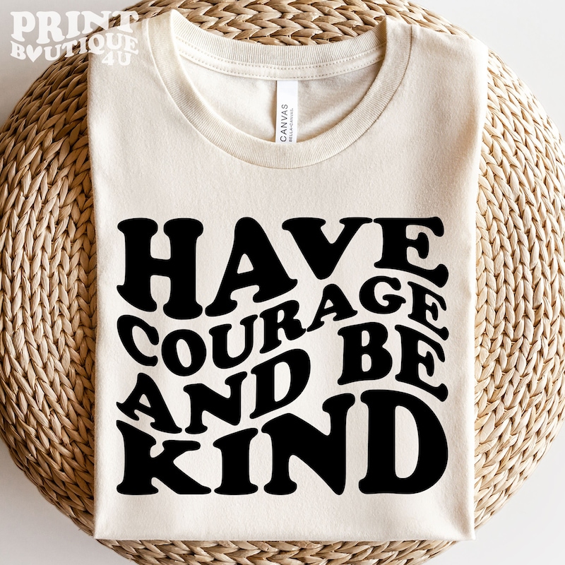 Courage Poster - Etsy