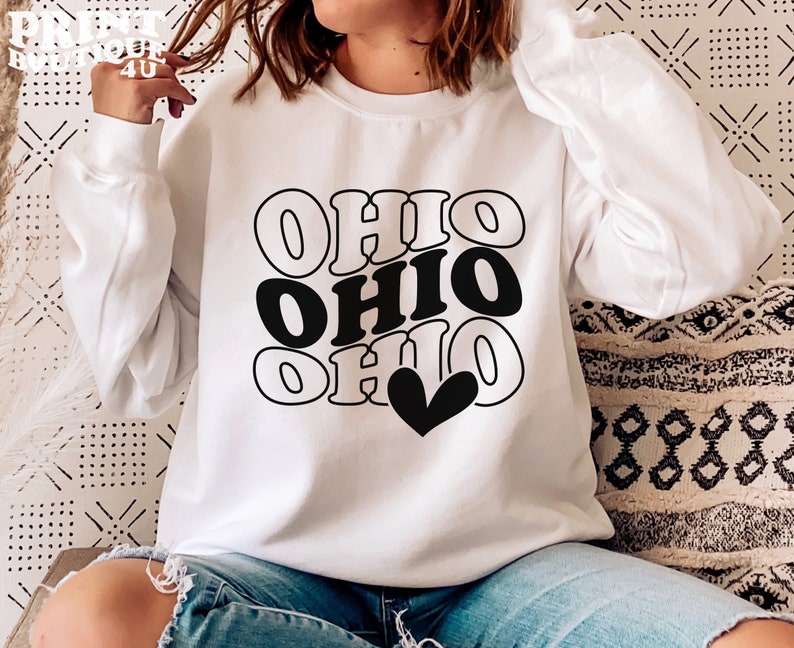Ohio SVG PNG PDF Love Ohio Svg Ohio Shirt Svg Shirt Cricut - Etsy