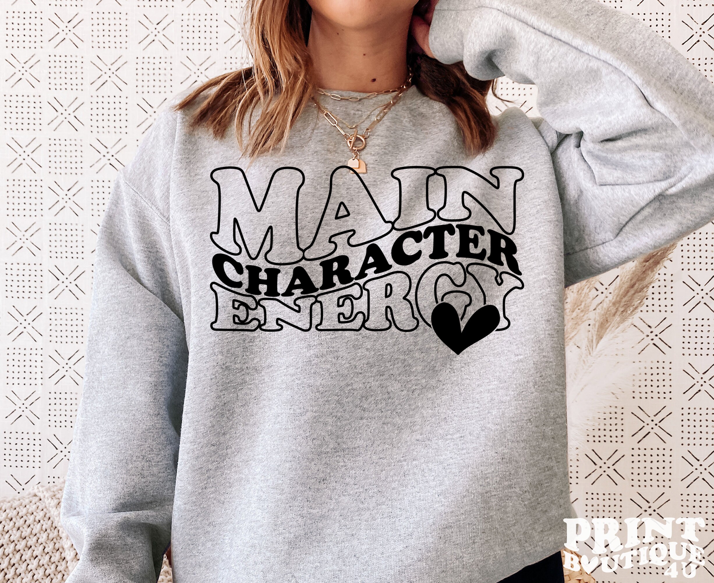 Main Character Energy SVG PNG PDF Main Character Energy - Etsy