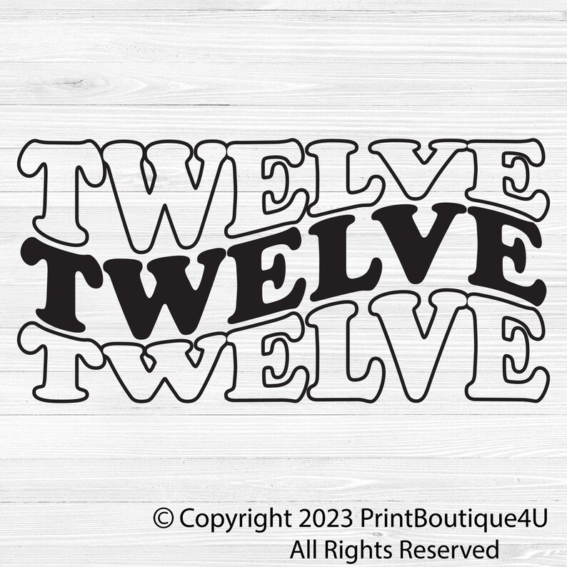 12th Birthday SVG PNG PDF Twelve Svg Birthday Girl Shirt - Etsy