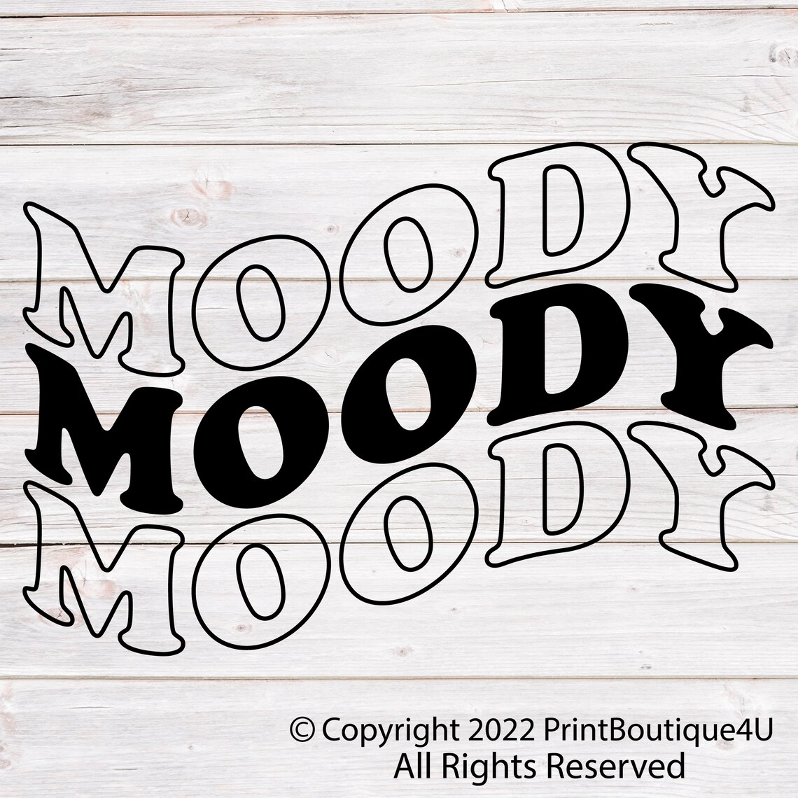 Moody SVG PNG PDF Girl Shirt Svg Introvert Svg Funny Teen - Etsy