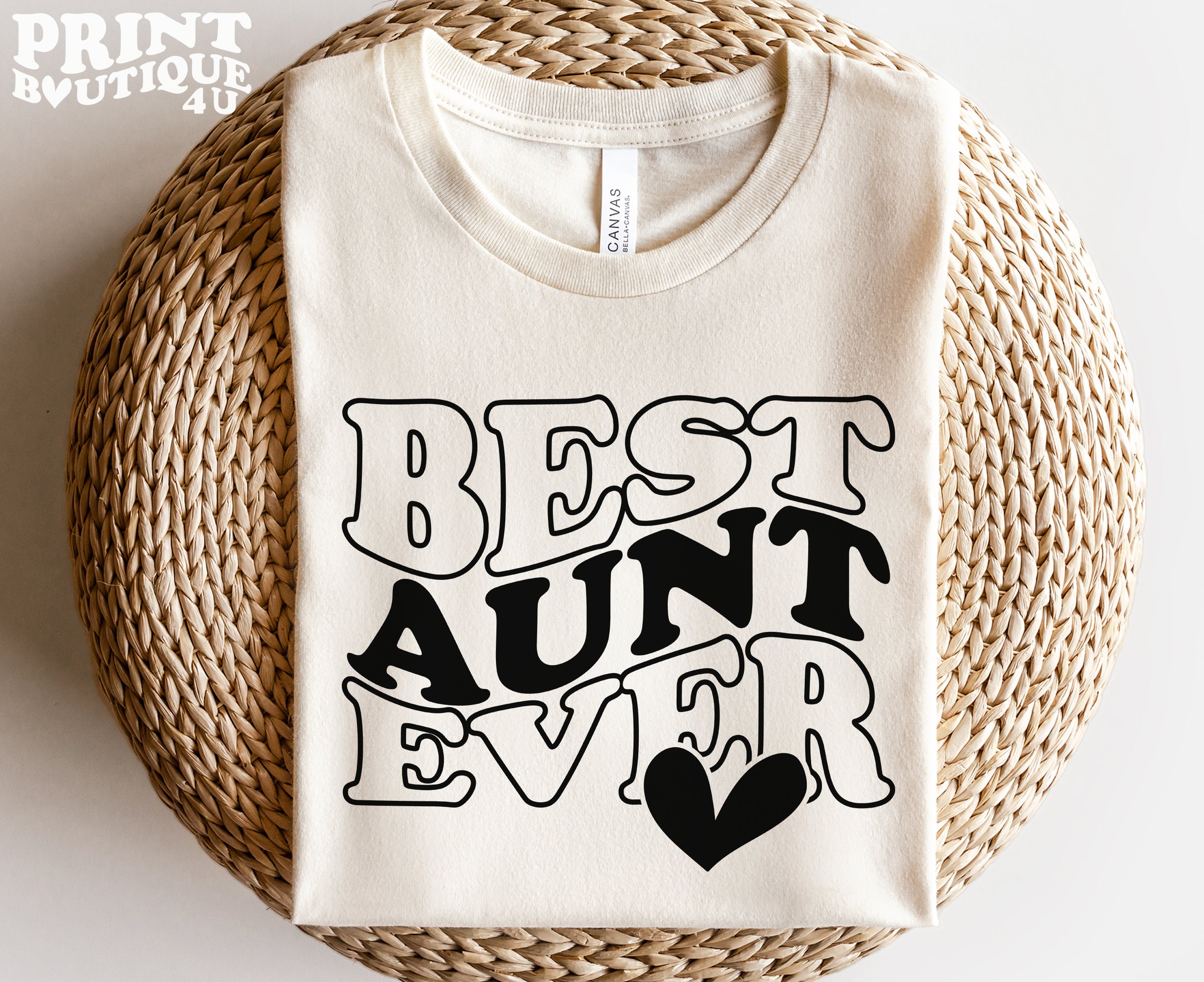 Best Aunt Ever SVG PNG PDF Aunt Svg Aunt Shirt Svg Aunt - Etsy