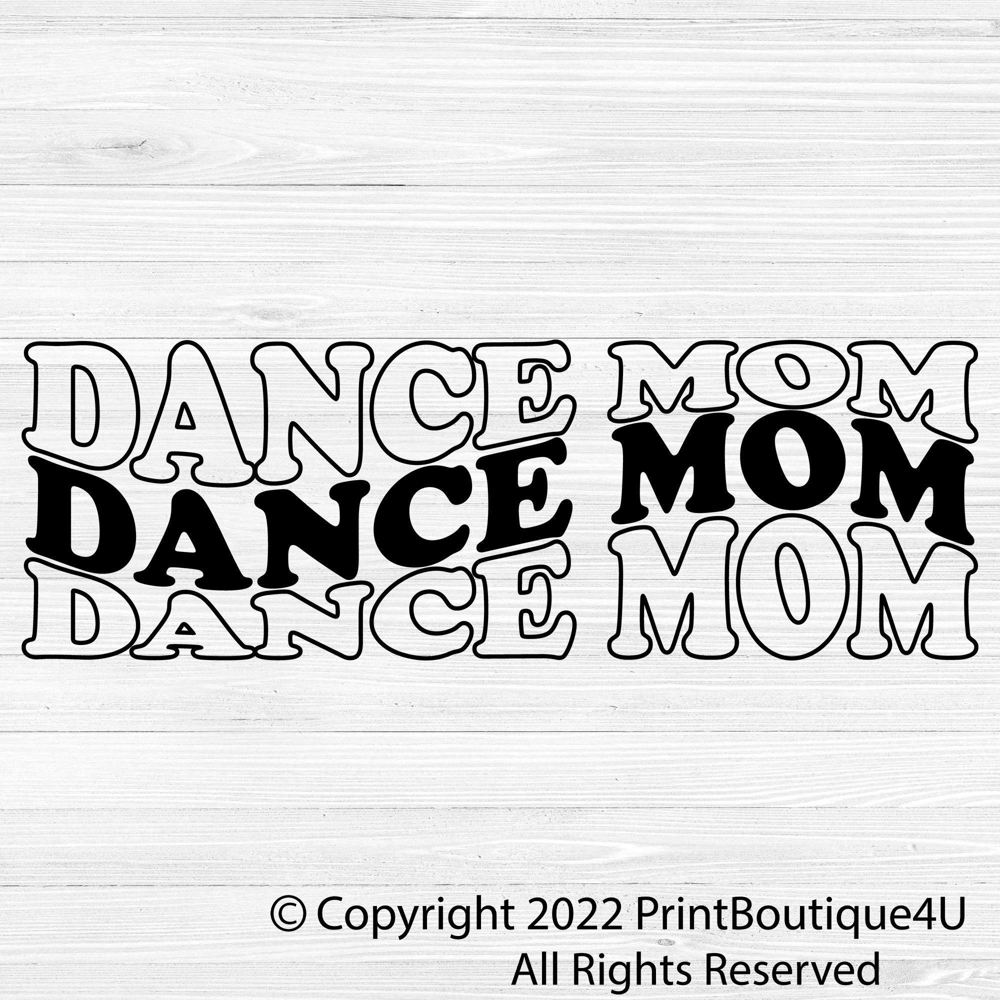 Dance Mom SVG PNG PDF Dance Svg Mom Svg Mom Shirt Cricut - Etsy