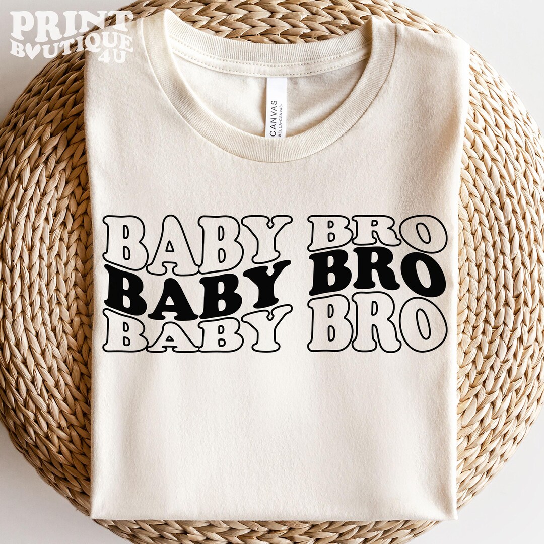 Baby Bro SVG PNG, Little Brother Svg, Baby Svg, Siblings Svg, Brothers ...