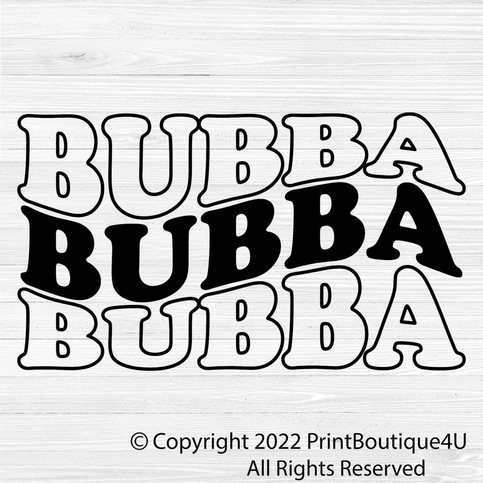Bubba SVG PNG PDF Toddler Svg Little Brother Svg Bubby - Etsy