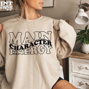 Main Character Energy SVG PNG PDF Main Character Energy - Etsy
