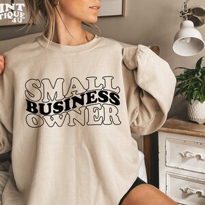 Small Business Owner SVG File Instant Download, Entrepreneur Cut File ...