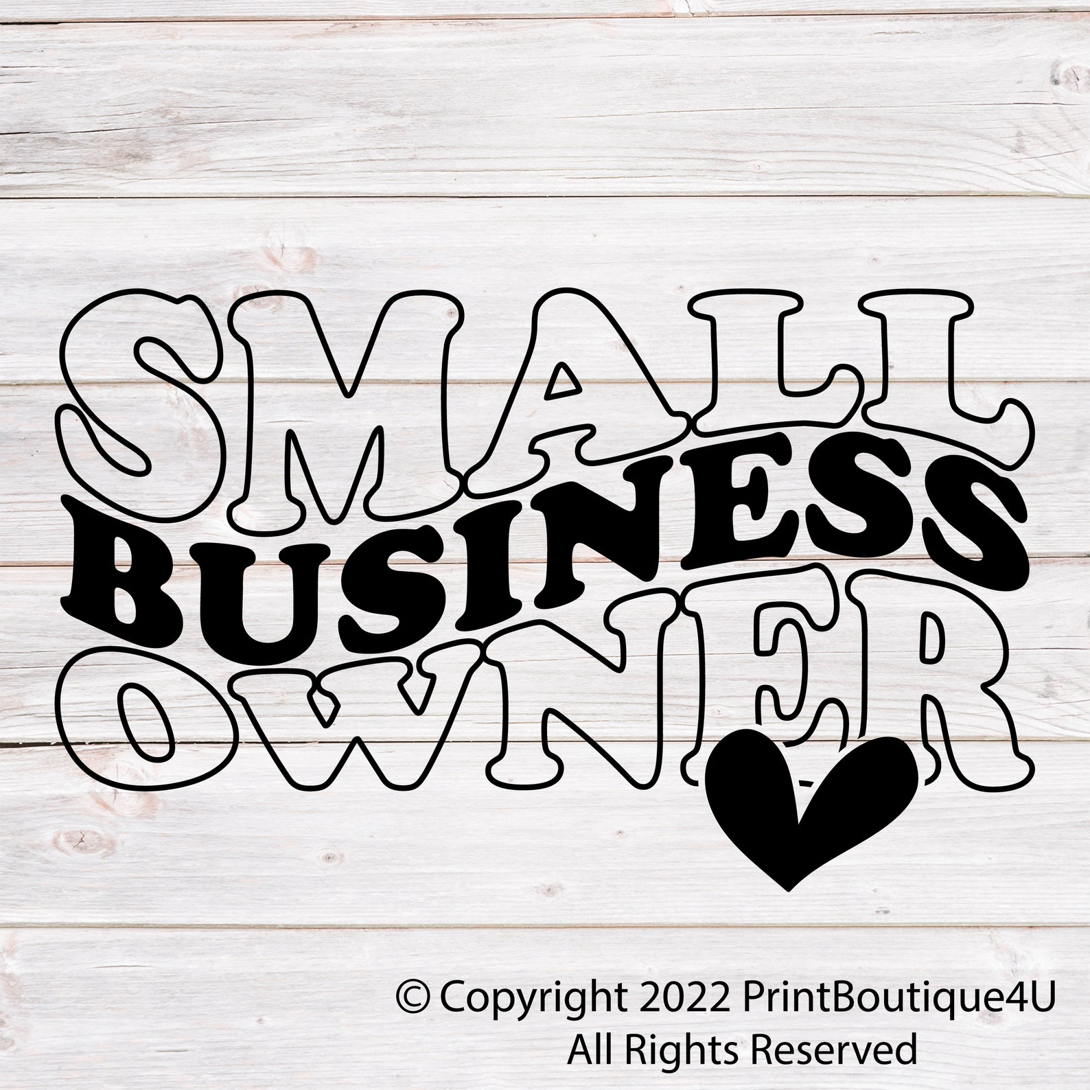 Small Business Owner SVG File Instant Download Entrepreneur - Etsy